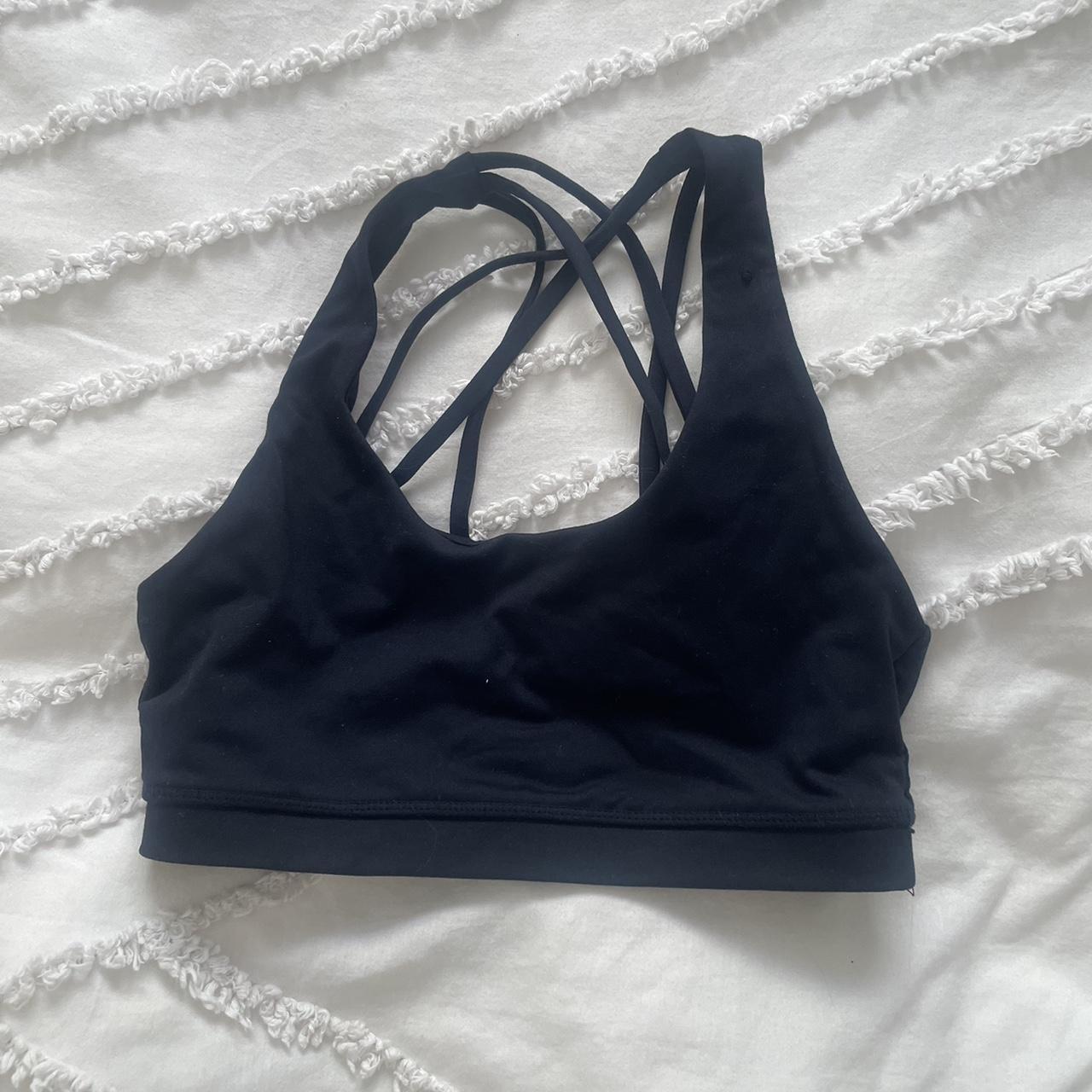 Navy sports bra - COTTON ON BODY - Depop