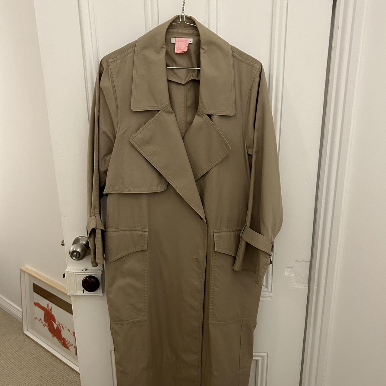 Jac + Jack Trench Coat Size 8 RRP $899 - Depop