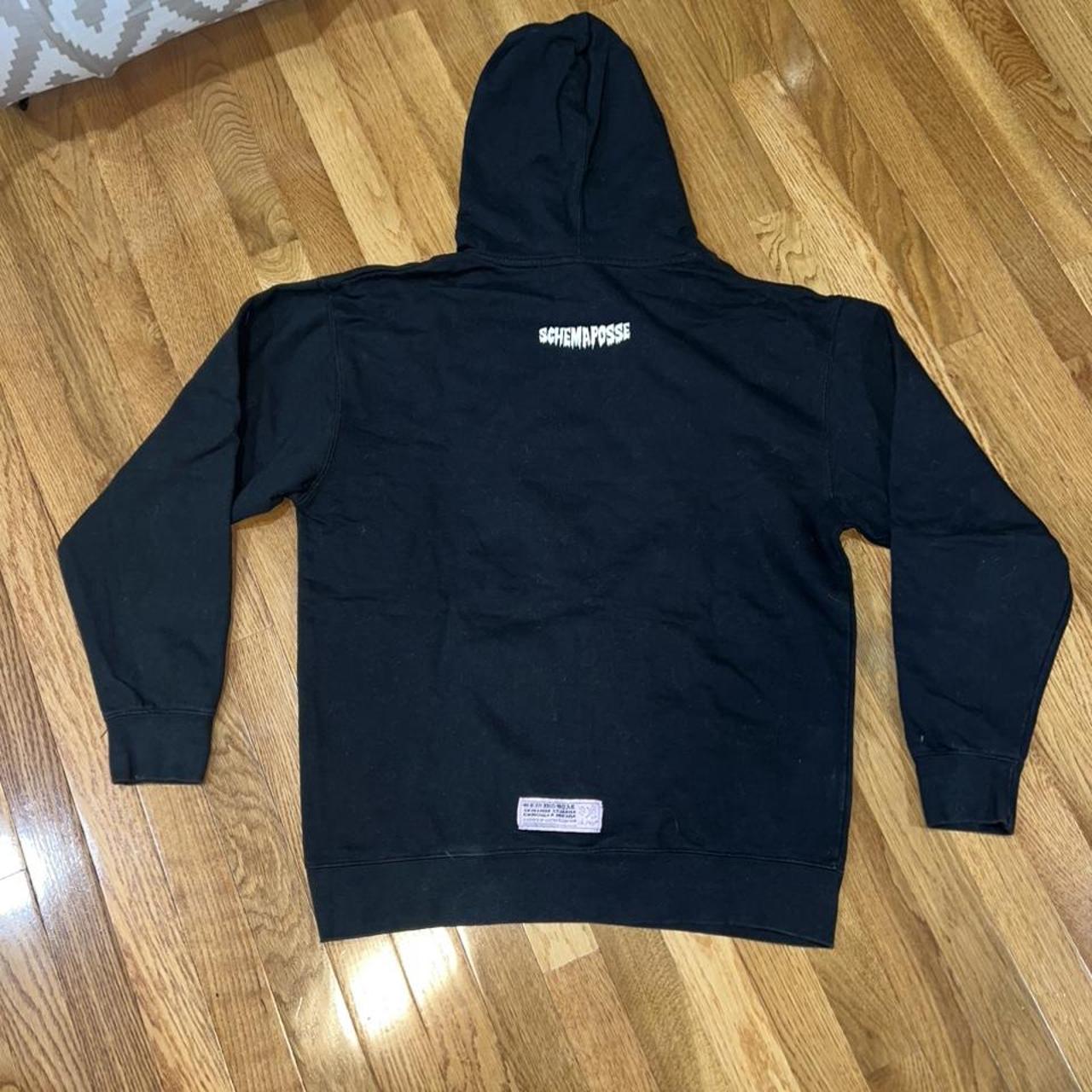 Black lil peep hoodie L #lilpeep #music #grunge... - Depop