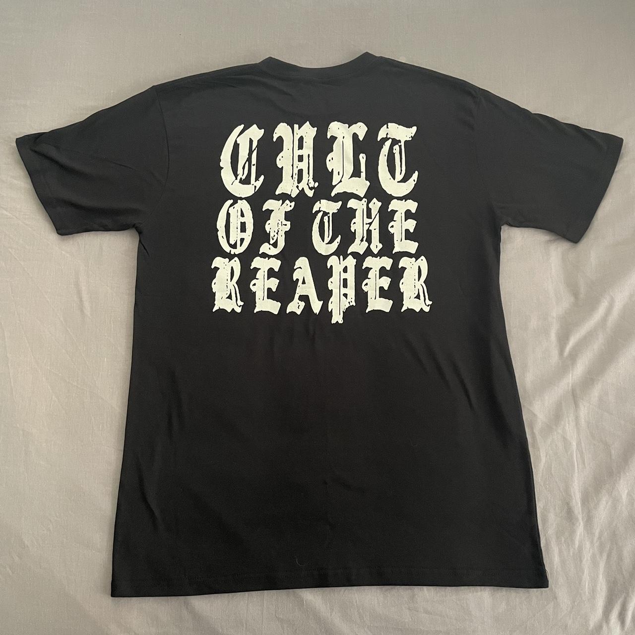 nothing,nowhere. ‘Cult Of The Reaper’ tee Size... - Depop
