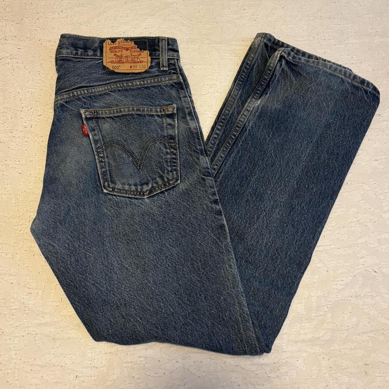 Levi 505 30x32 (true to size) Nice fit over every... - Depop