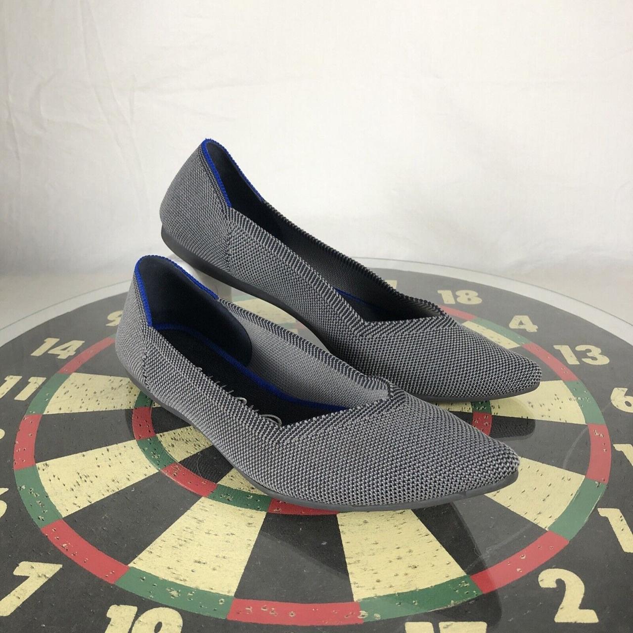 Rothy's Women's Grey Ballet-shoes | Depop