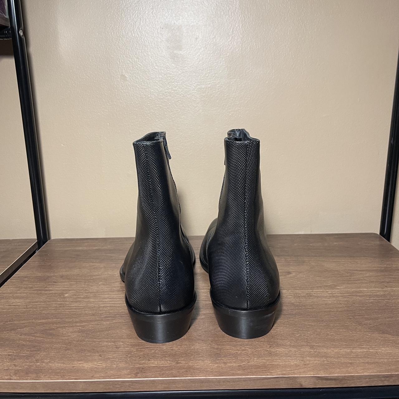 ALDO x JORDAN FISHER BLACK DRESS BOOTS SIZE:... - Depop