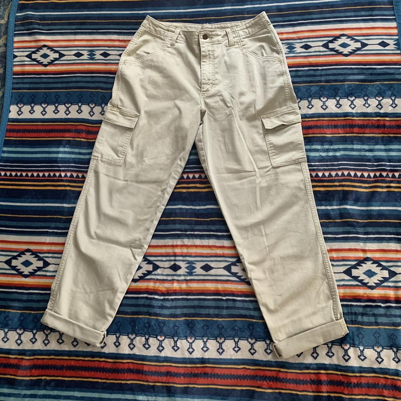Universal Thread Boyfriend Cargo Pants Cream w/like... - Depop