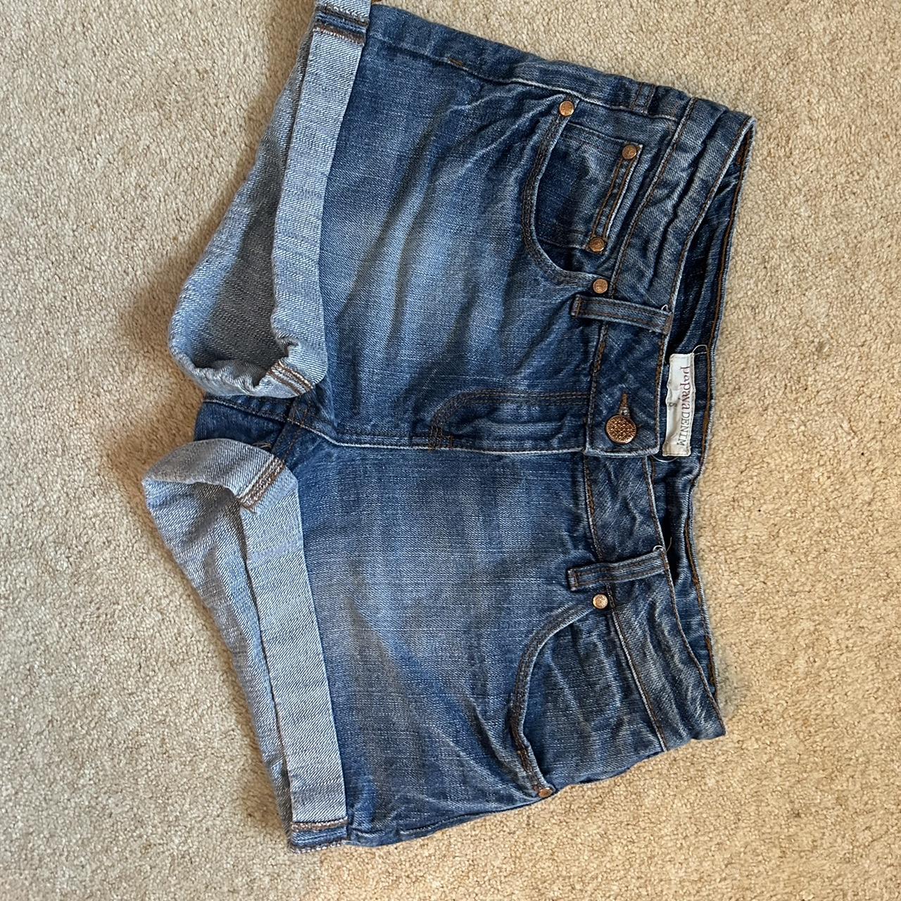 Super cute denim shorts. Size 8 but also fits 10.... - Depop