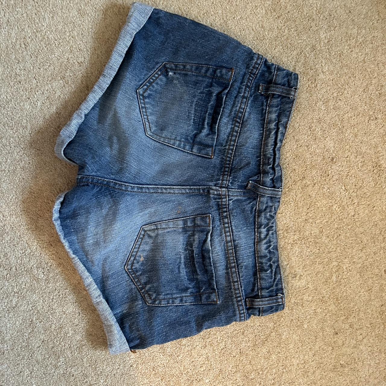 Super cute denim shorts. Size 8 but also fits 10.... - Depop