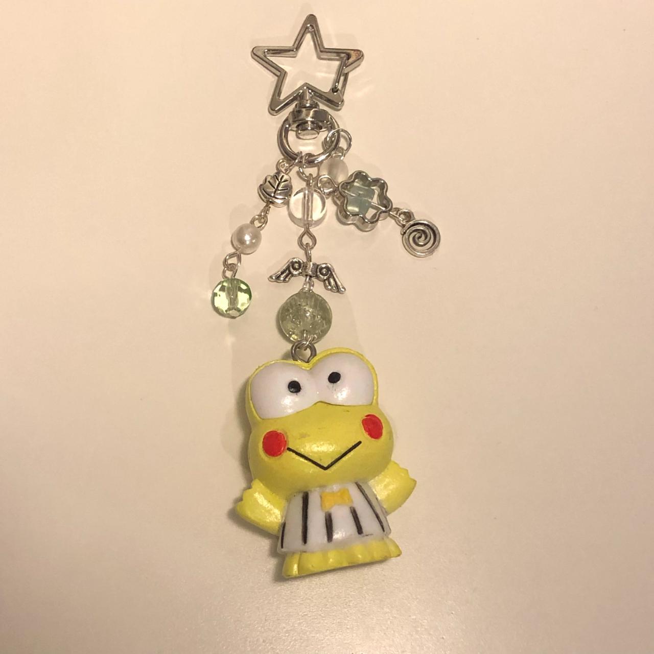 ʚ ɞ keroppi sanrio keychain #keroppi #sanrio #cute... - Depop