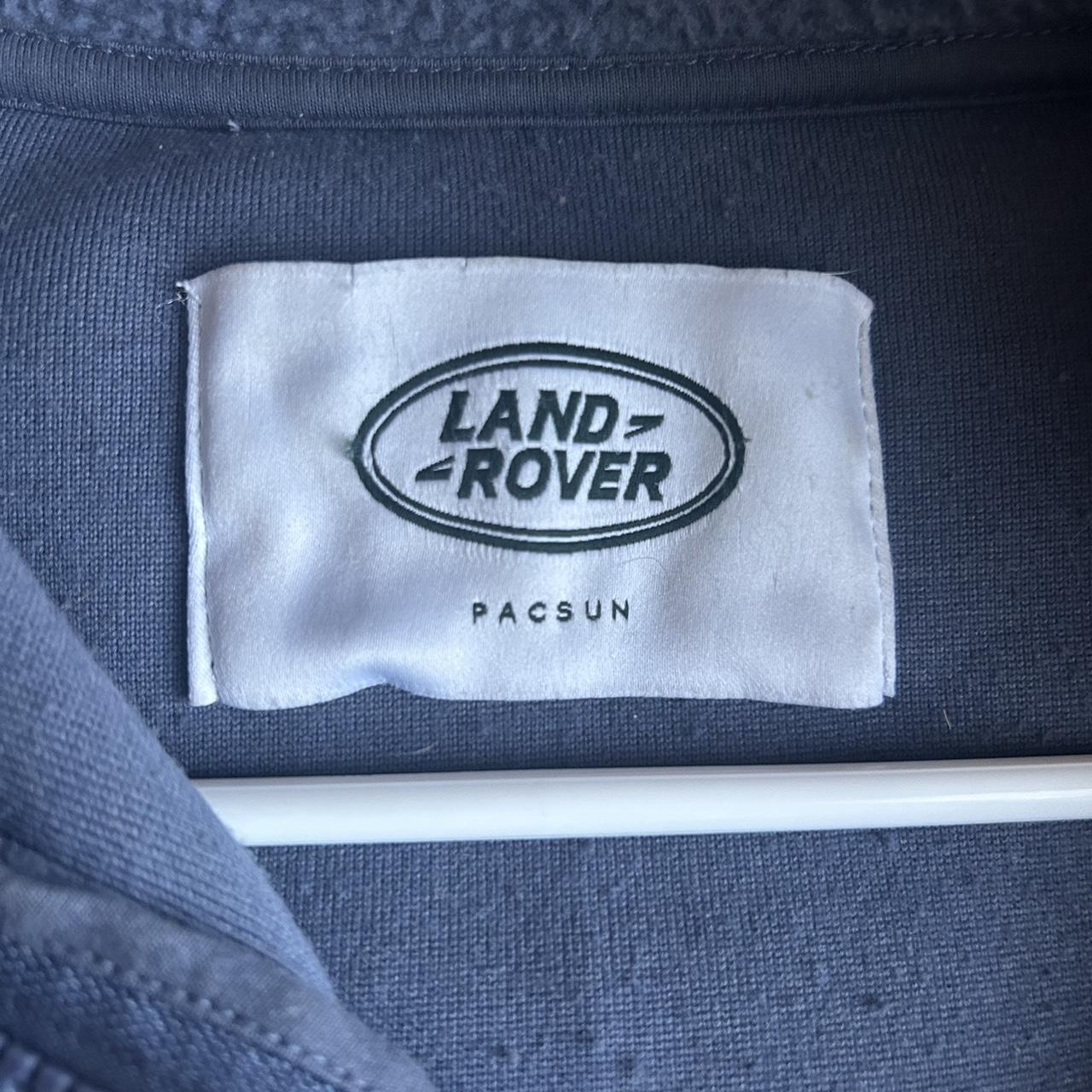 Land Rover Pacsun navy blue sherpa size small... - Depop
