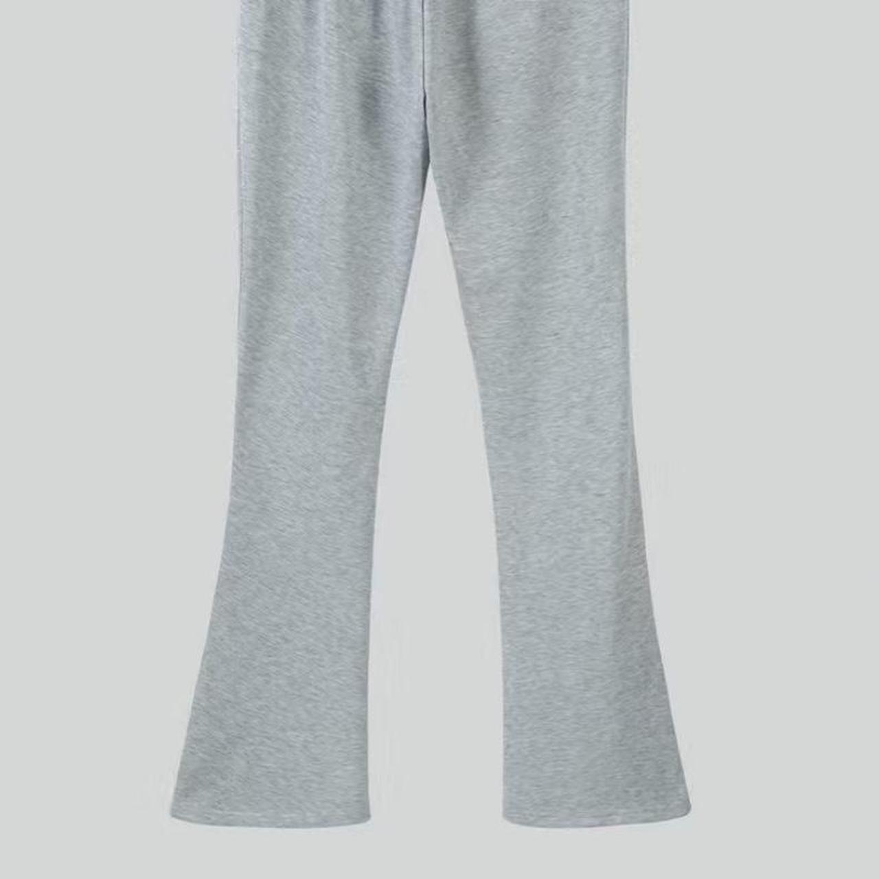 Stacked flared sweats pants joggers - Depop