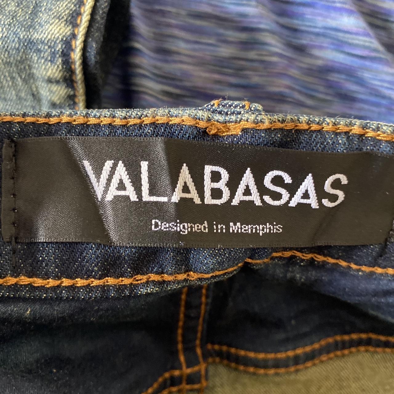 Valabasas Stacked flare denim home Of the original... - Depop