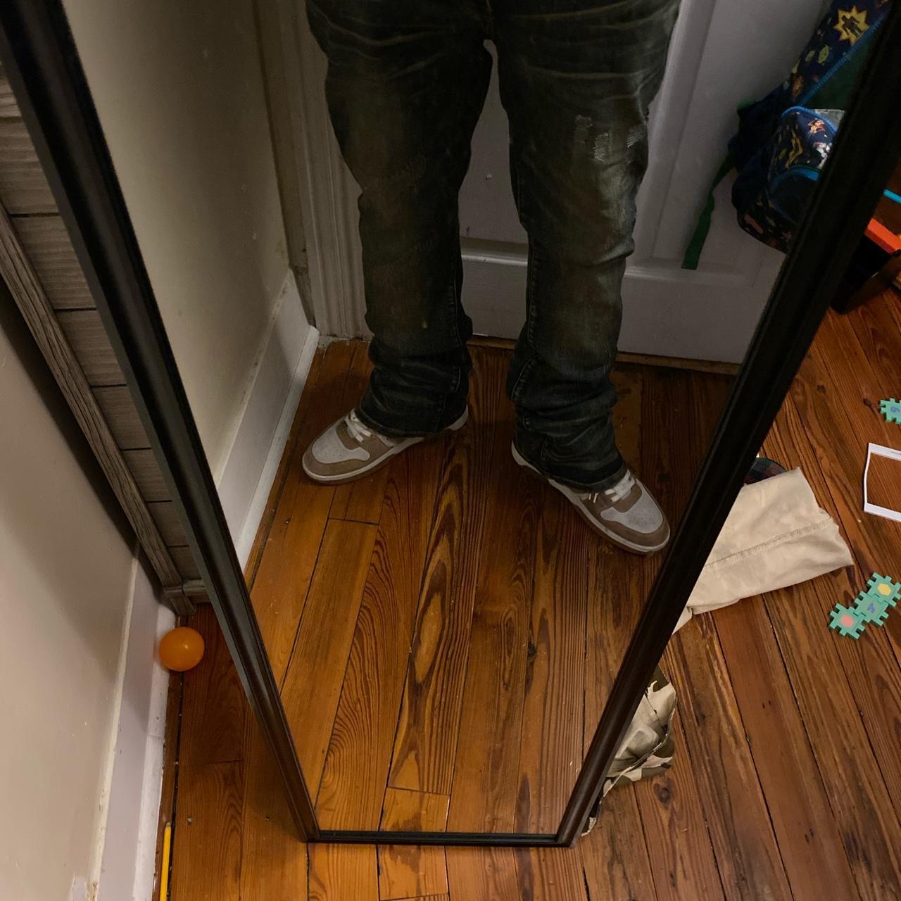 Valabasas Stacked flare denim home Of the original... - Depop