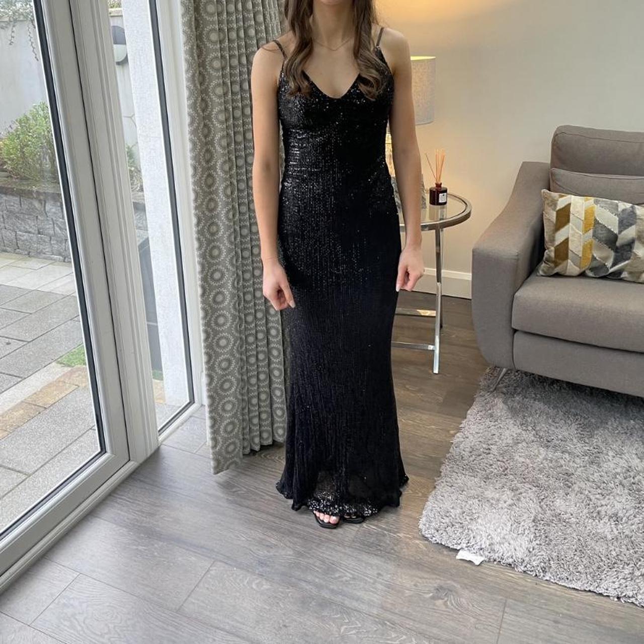 Elliot Chambers black maxi dress, Size Small Worn... | Depop