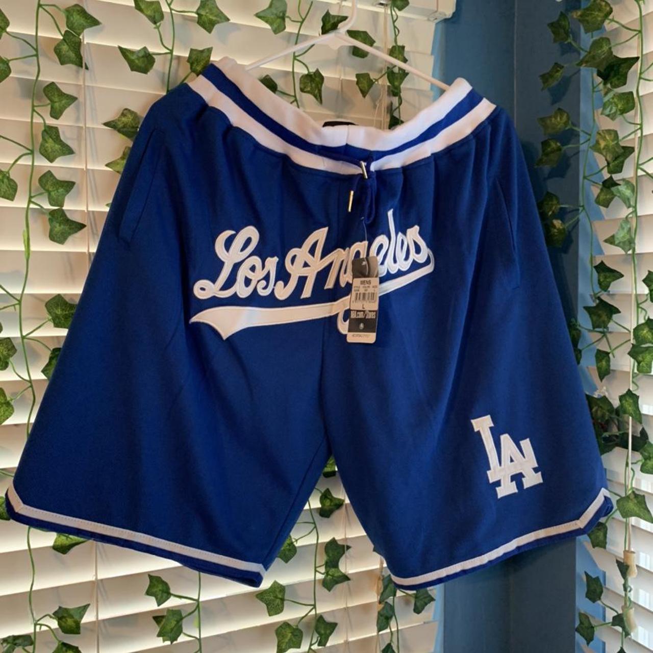 Los Angeles Dodgers shorts, brand new, size L,... - Depop