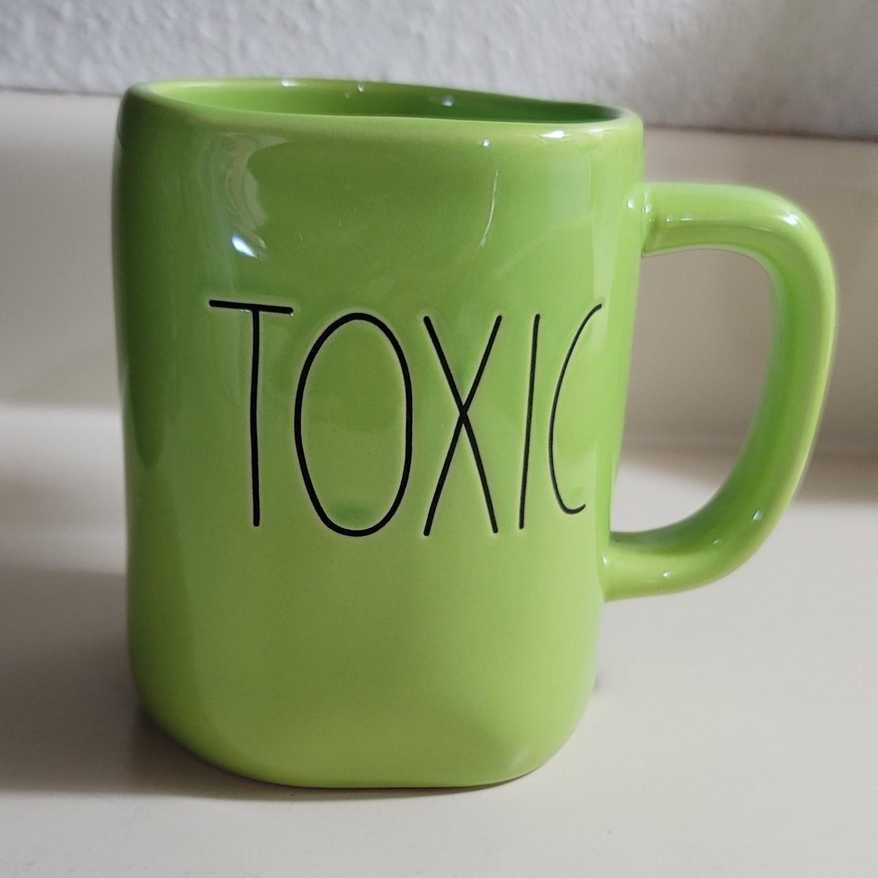 Rae Dunn green halloween mug TOXIC Brand New Never... - Depop