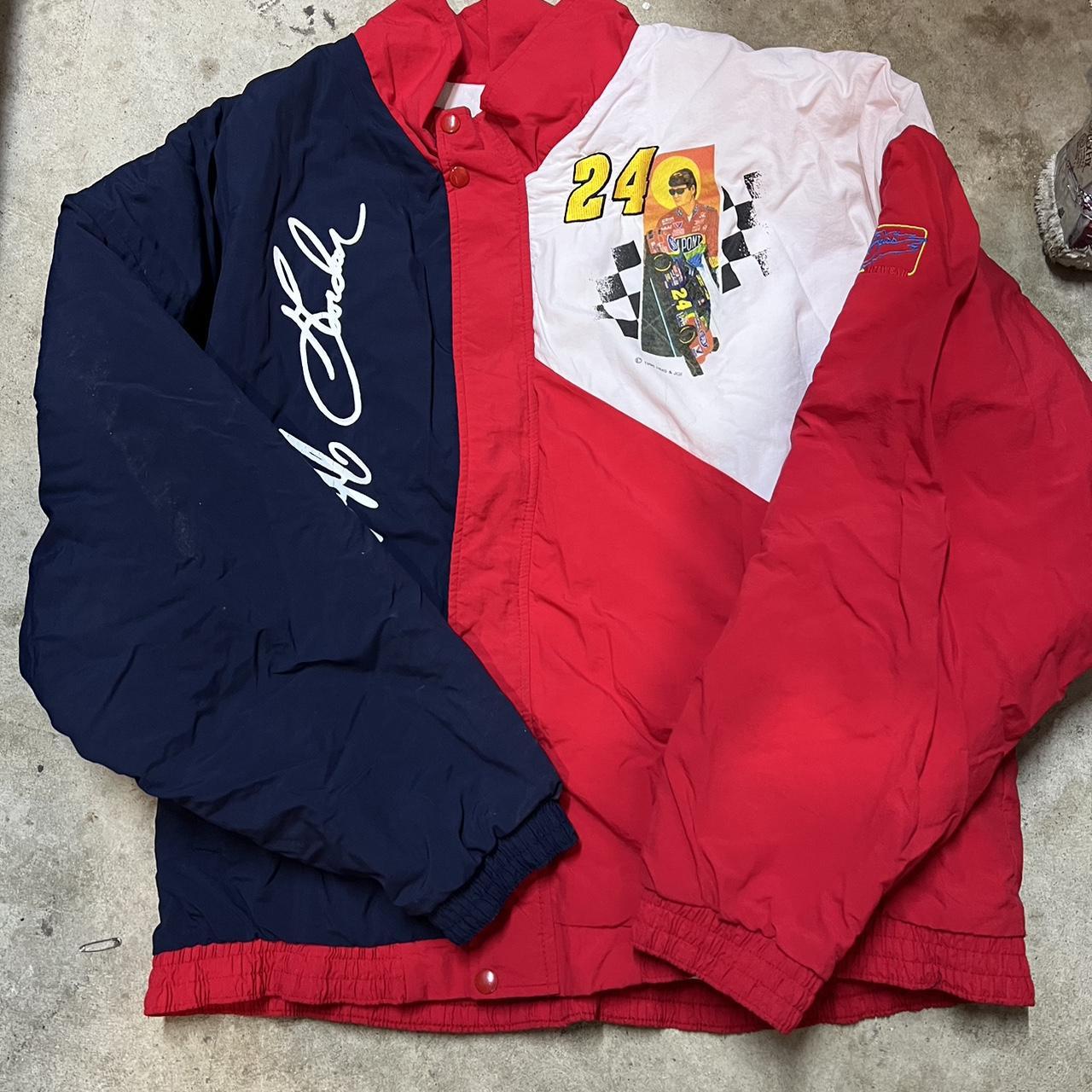 VTG 90s Jeff Gordon Racing jacket L - Depop