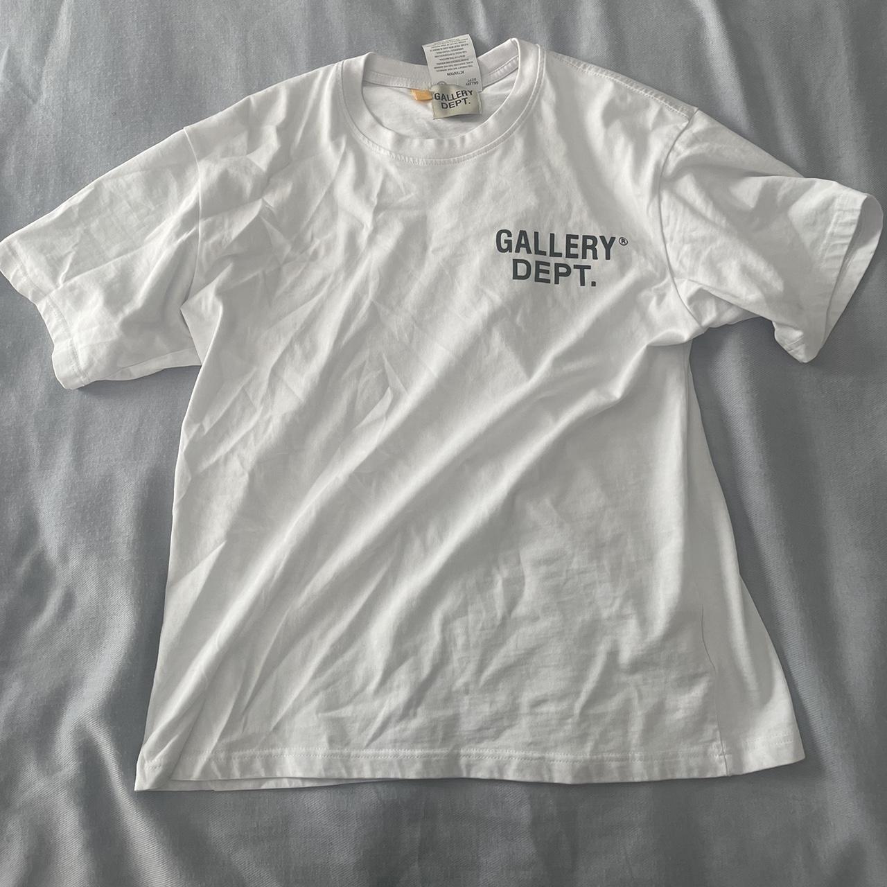 White Gallery Dept Shirt - Depop