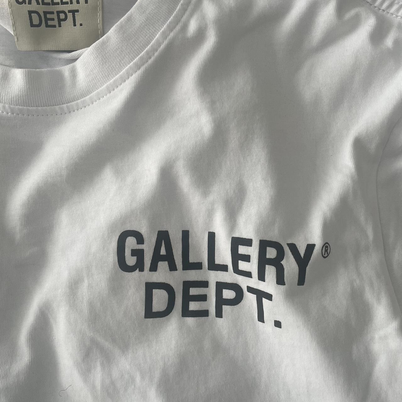 White Gallery Dept Shirt - Depop