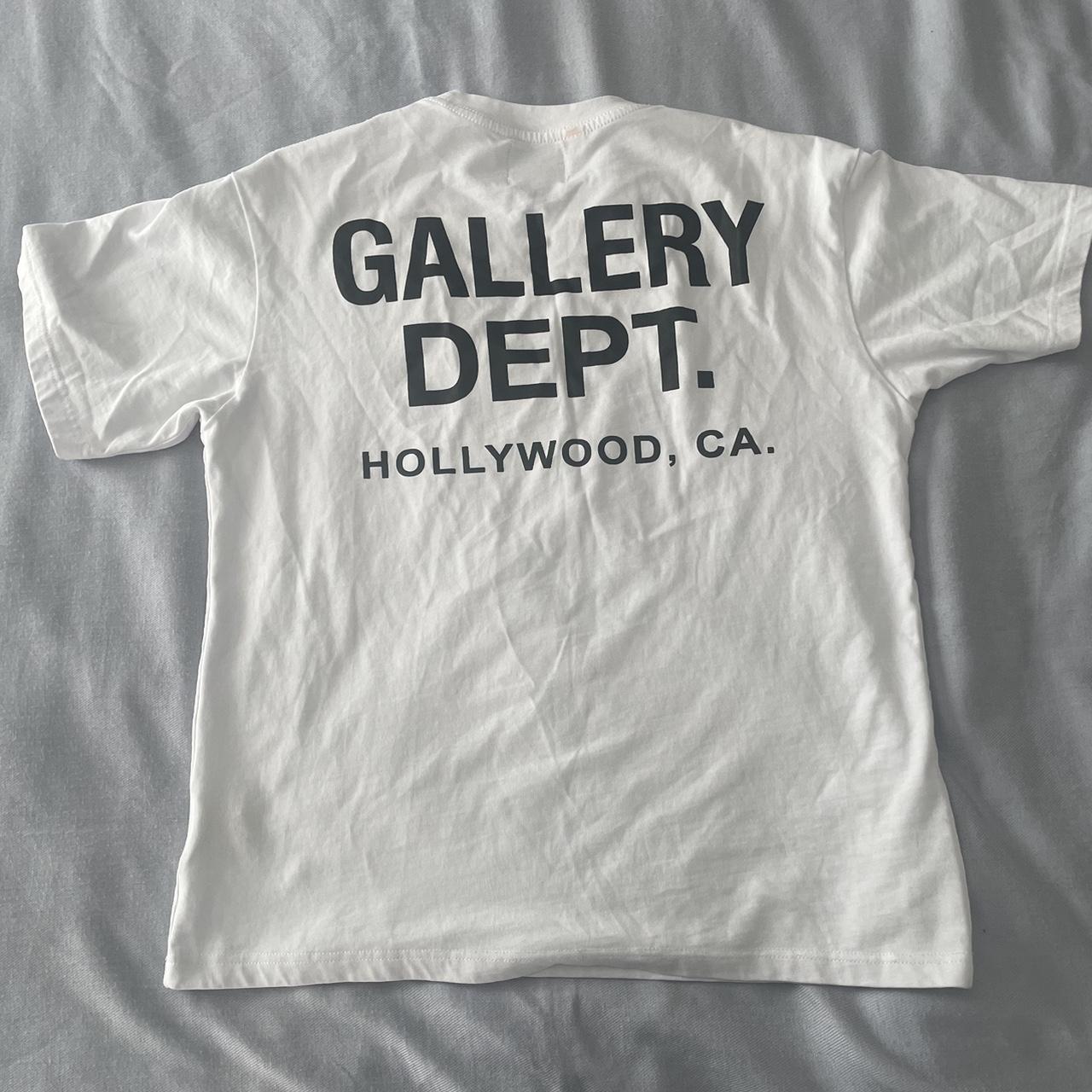 White Gallery Dept Shirt - Depop