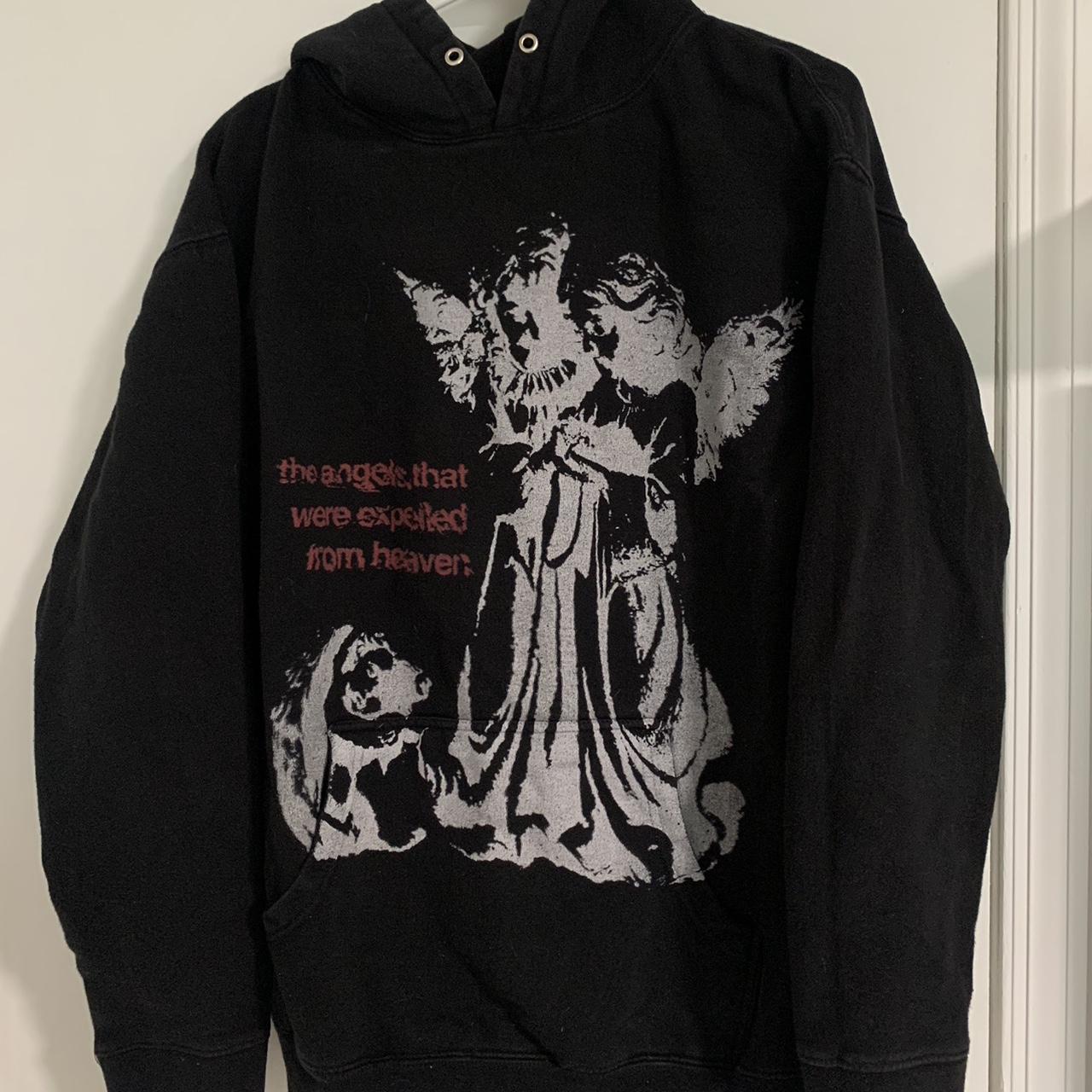 fallen angels by works of madness hoodie dm before... - Depop