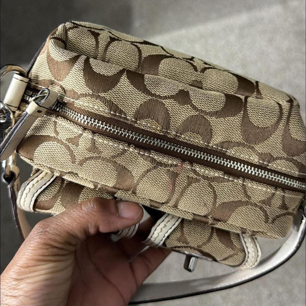 Coach Y2K Mini Double Legacy with Dual Turn-Lock... | Depop