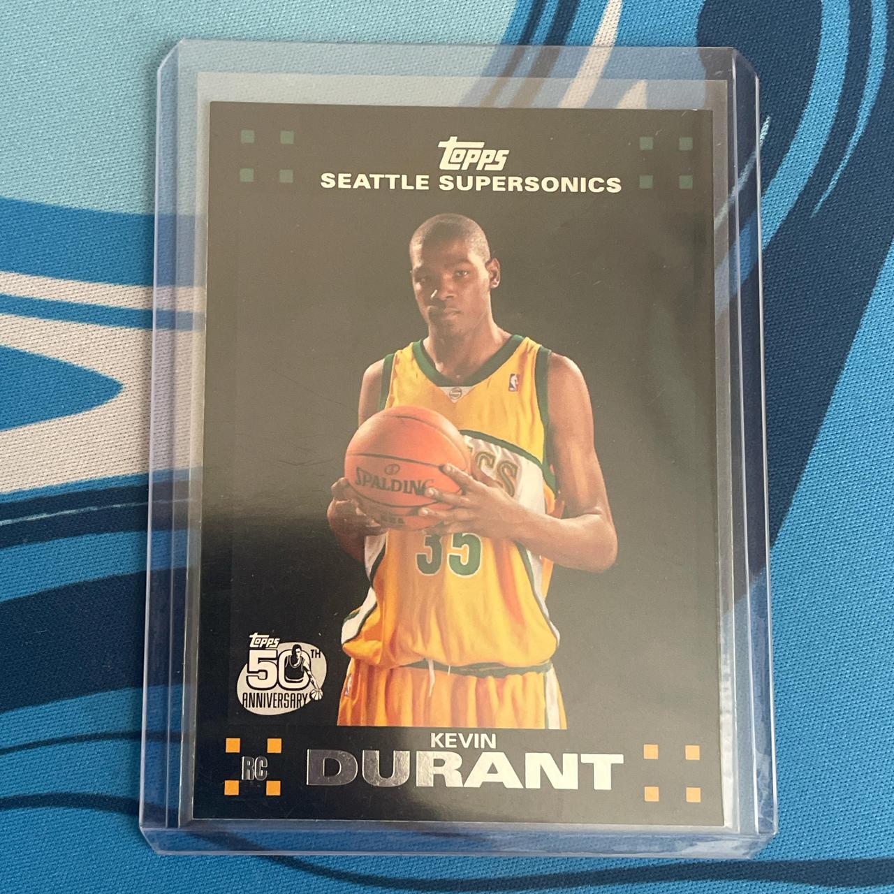 Kevin Durant Rookie Seattle SuperSonics Topps... | Depop