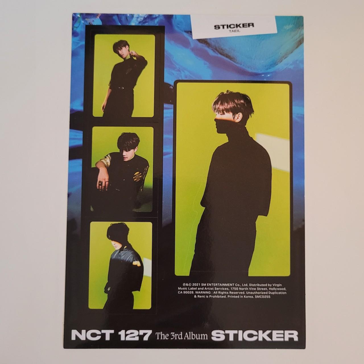 nct 127 taeil sticker sticker sheet instant buy is... - Depop
