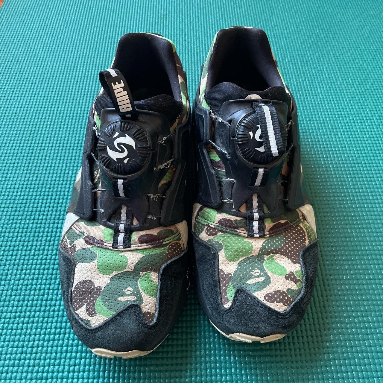 Puma x Bape Disc Blaze. Willing to negotiate - Depop