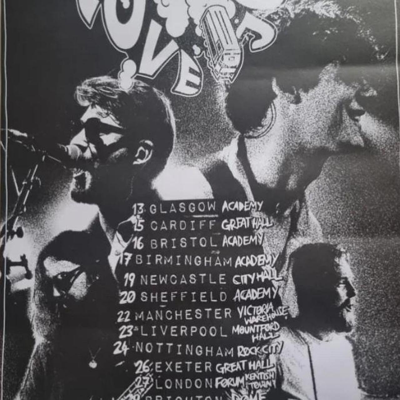 Band LoveJoy Official tour poster merch from 2023... - Depop