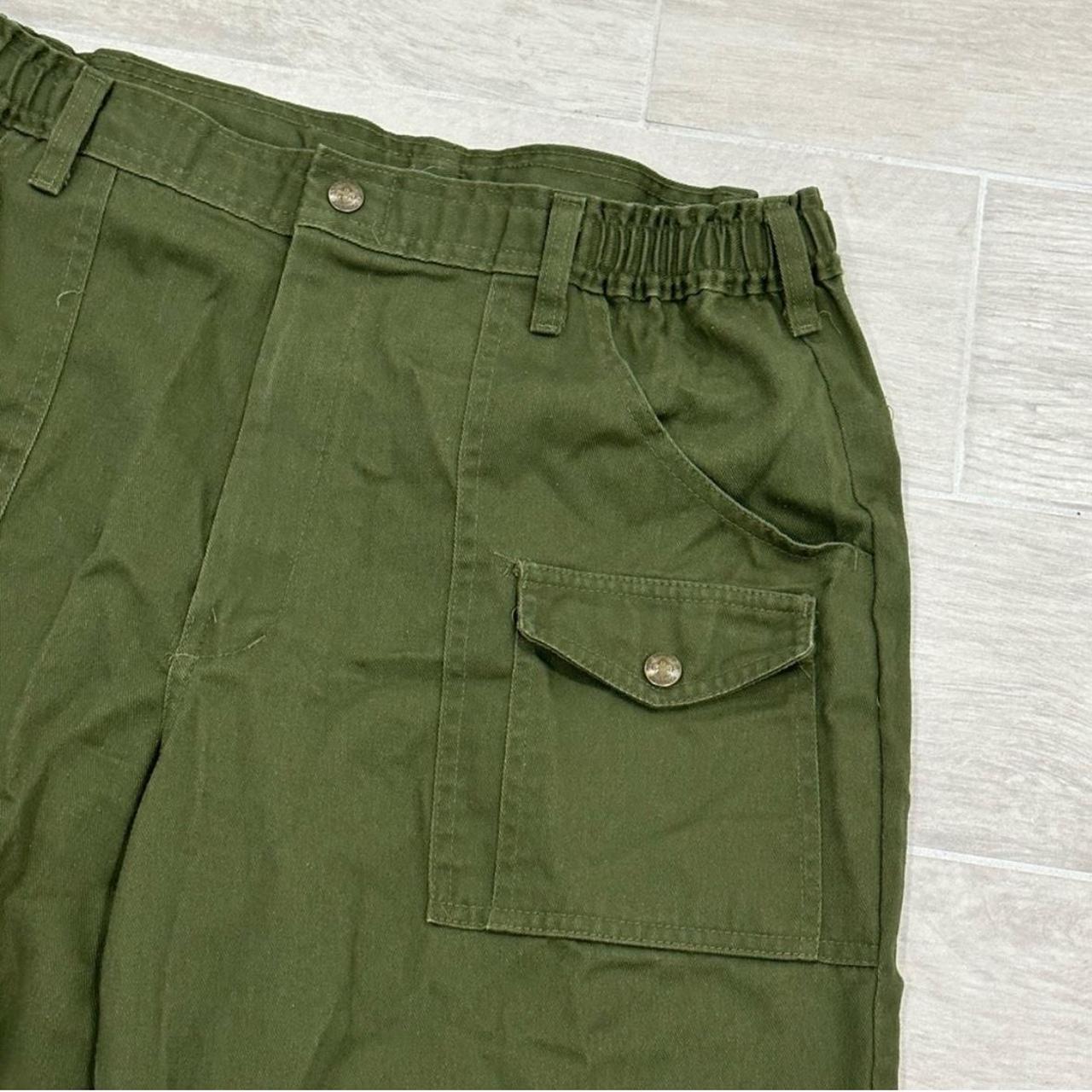 Vintage Boy Scouts of America BSA Green Cargo... | Depop