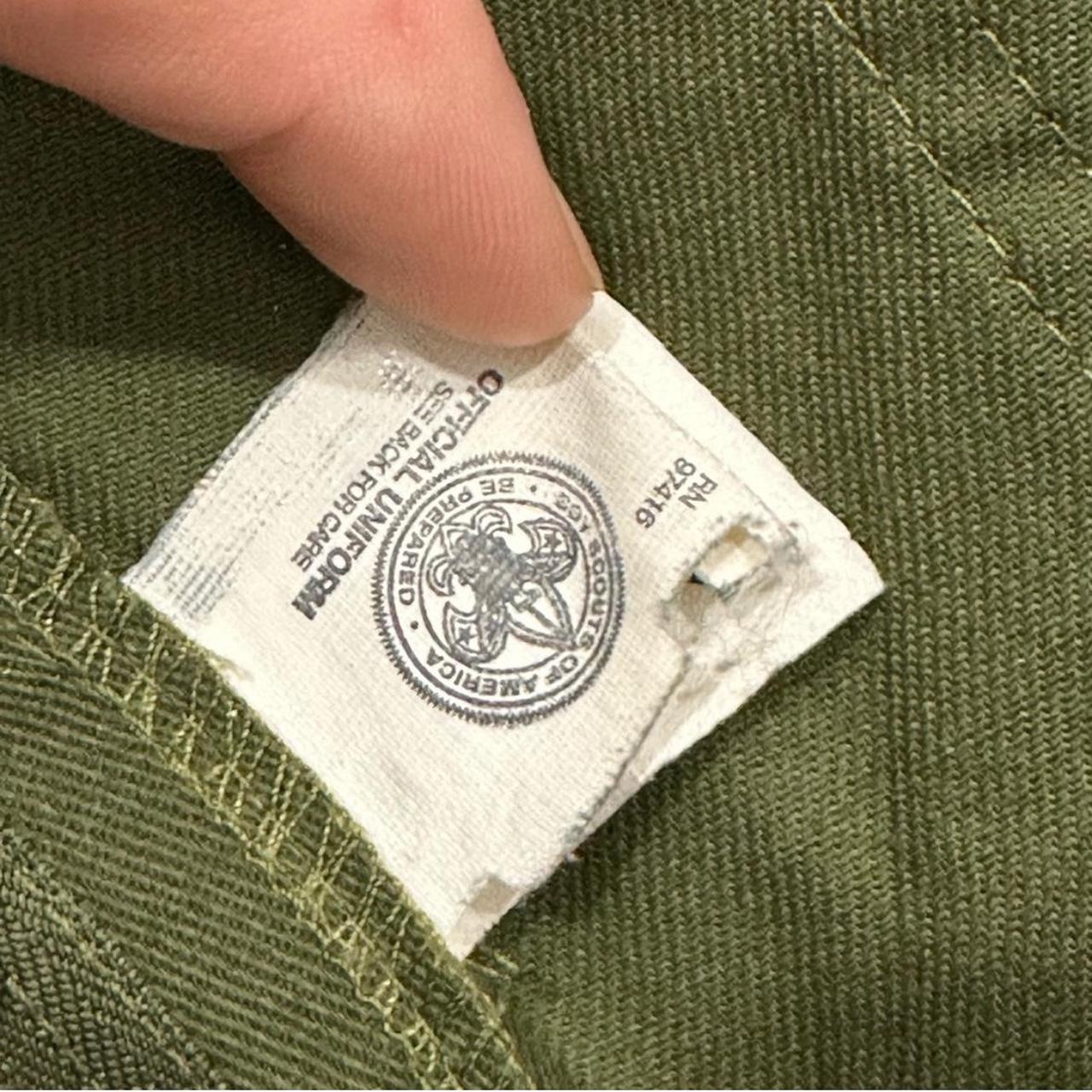 Vintage Boy Scouts of America BSA Green Cargo... | Depop