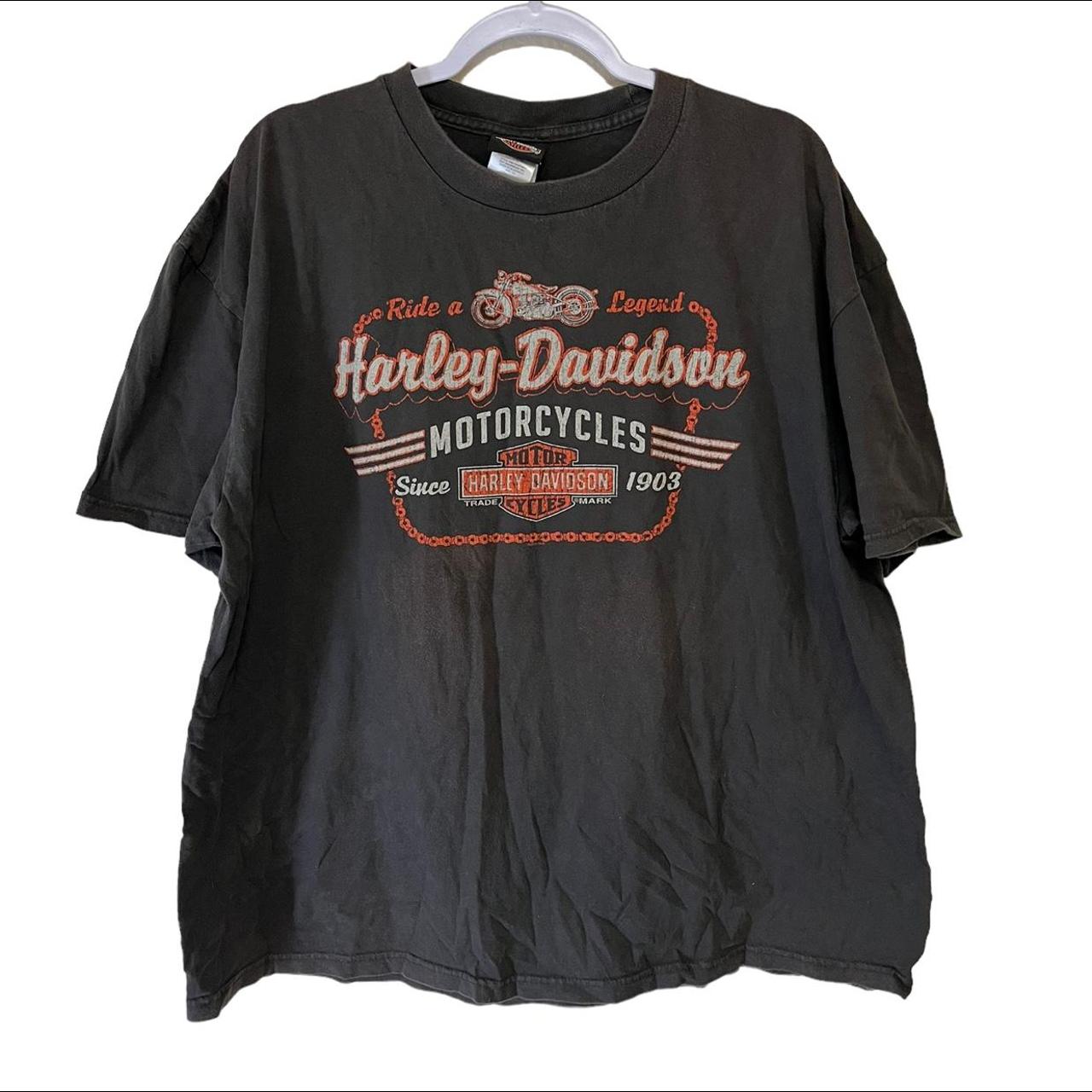 Harley Davidson Men's multi T-shirt | Depop