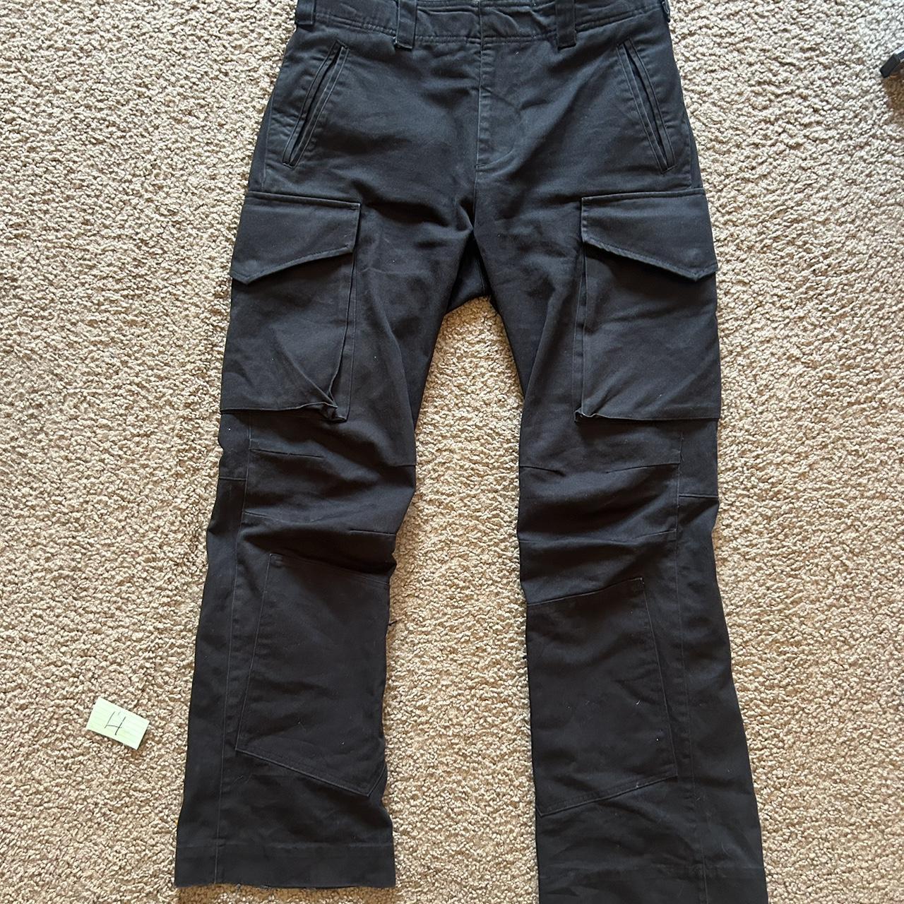 Cmmawear zip up flare cargos Cool pair of pants... | Depop