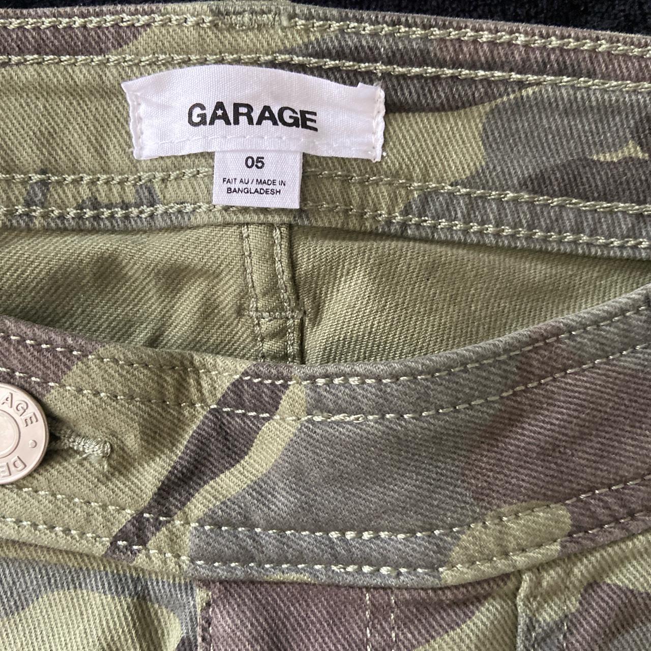garage low rise camo flares #y2k #grunge #baddie... - Depop