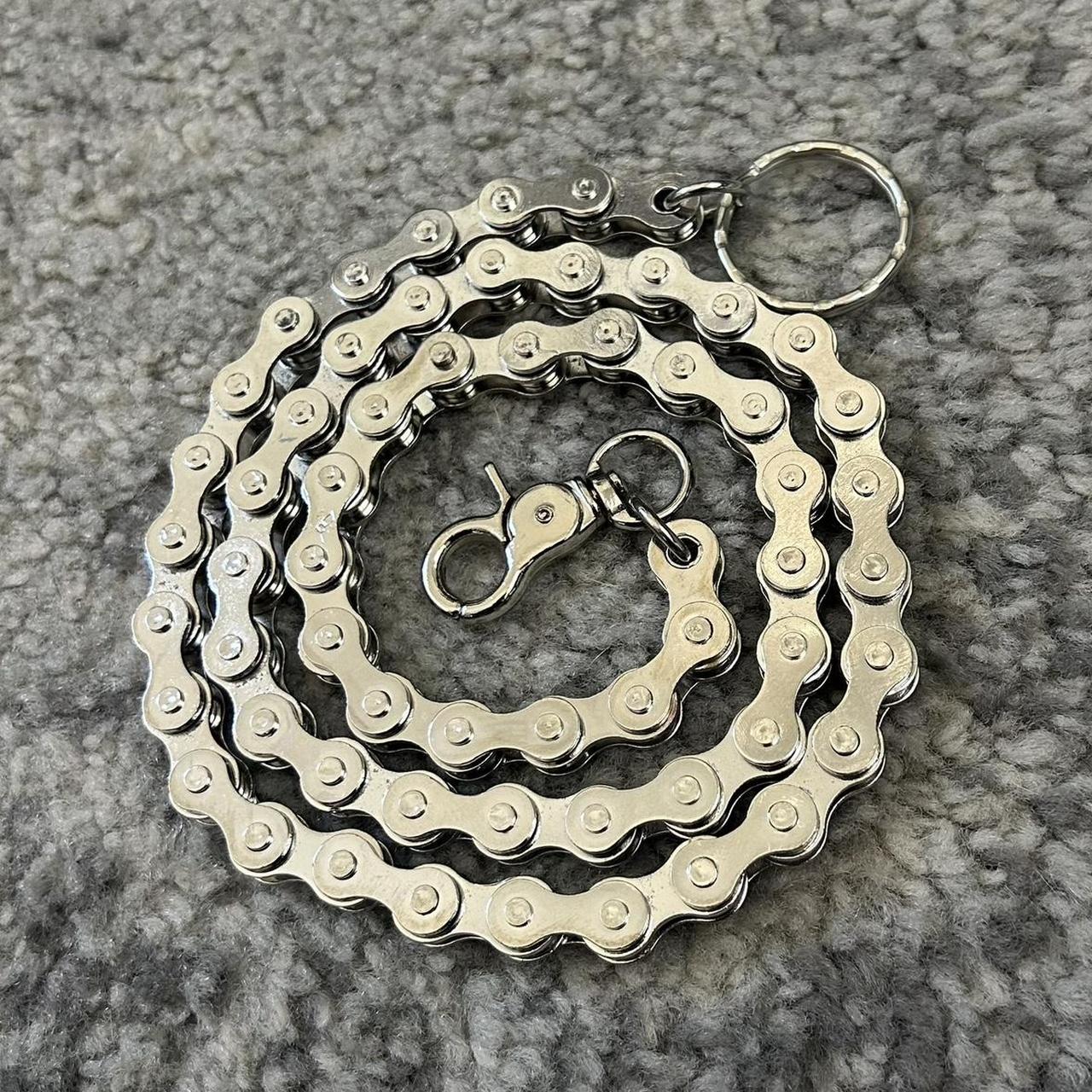 Vintage 2000s Style Bike Wallet Chain goes... | Depop