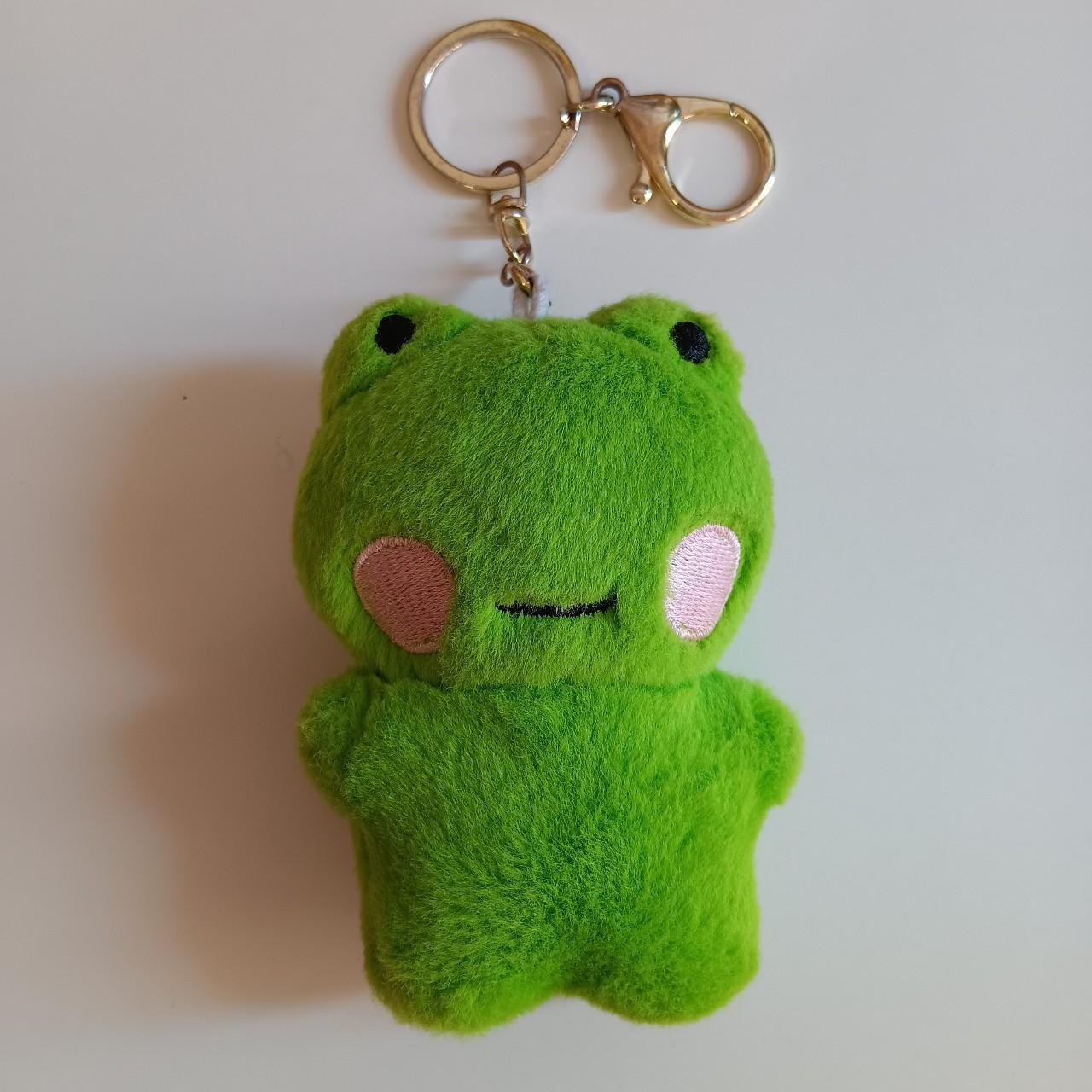 Small Plush Frog Keychain - Fluffy & soft! #frog... - Depop