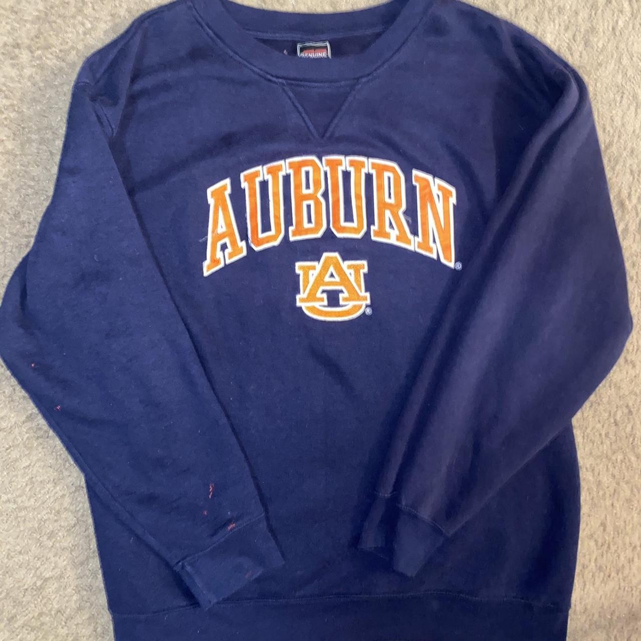 Large Auburn sweatshirt Fair condition with some... - Depop