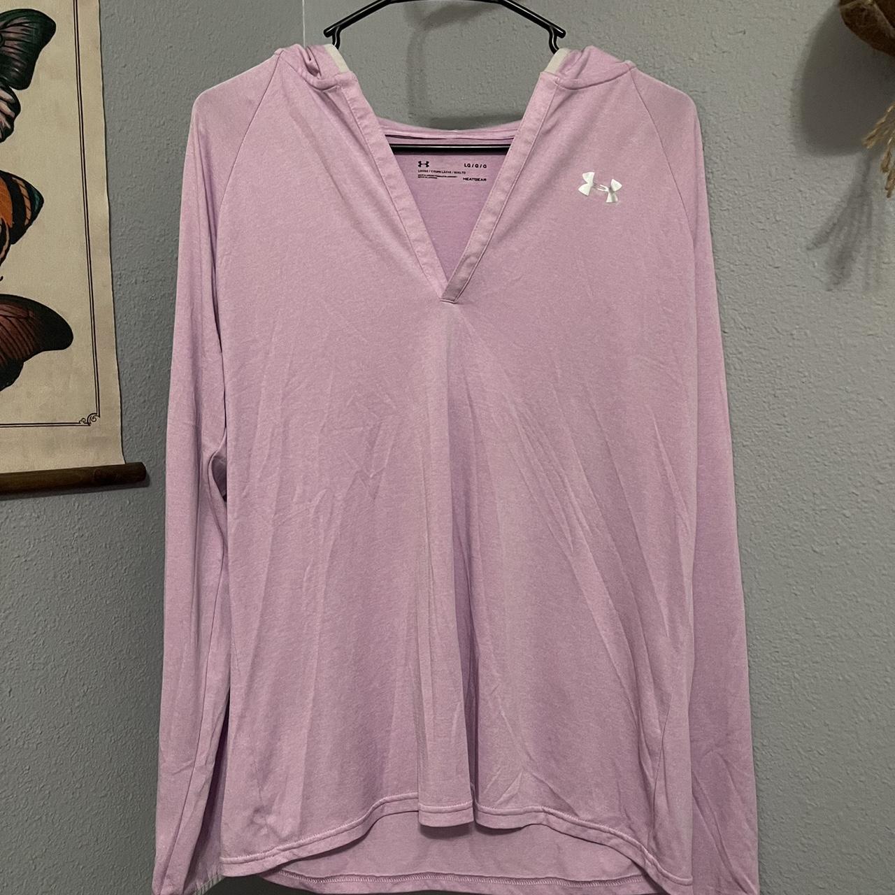 Dri Fit Pastel Purple Under Armour Long sleeve🦄 Will... - Depop