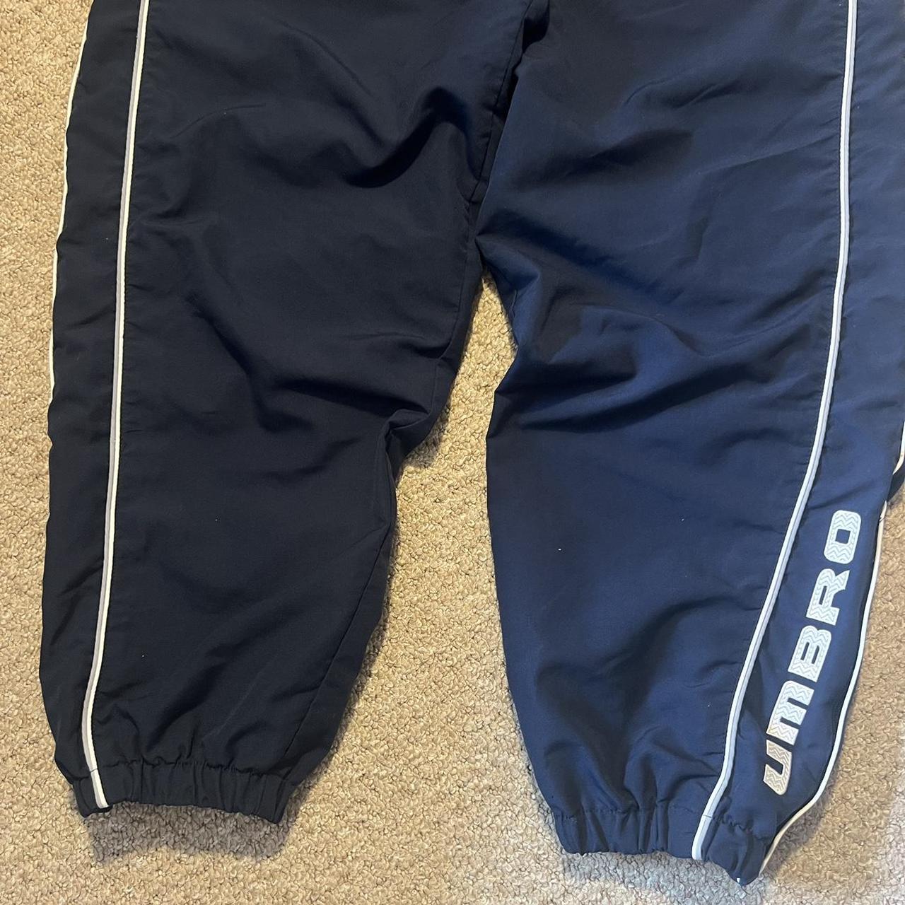 00’s Umbro Shell Tracksuit Bottoms Really nice... - Depop