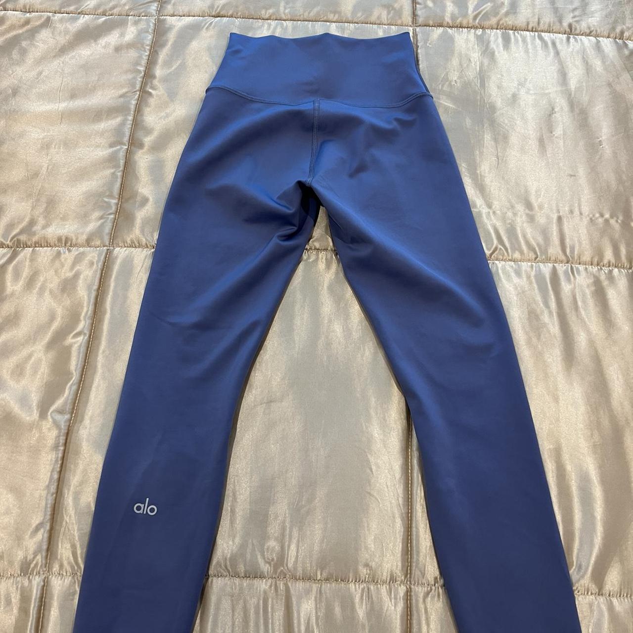 ALO blue leggings!!! 💙 Perfect for the gym, Pilates... - Depop