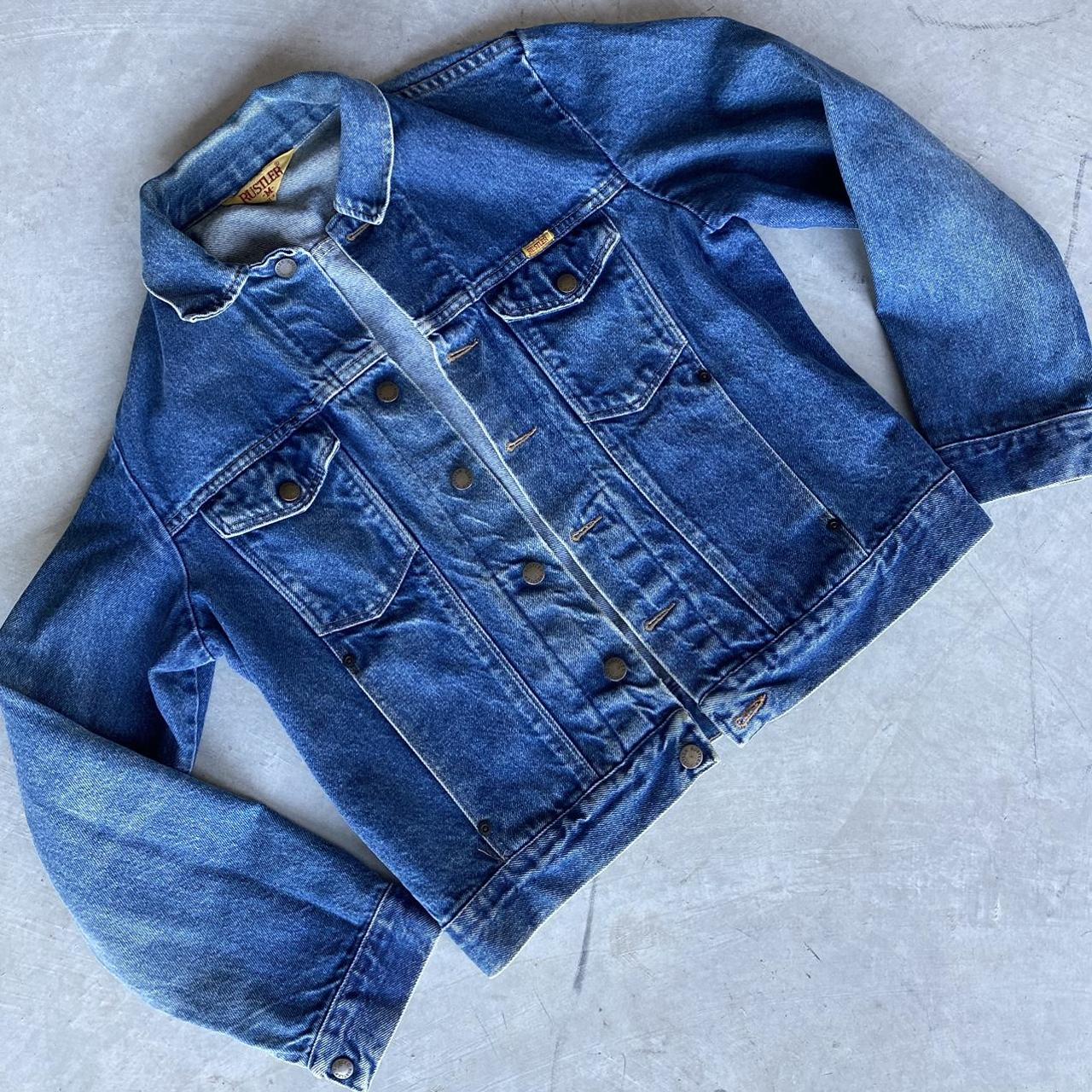 1980s Boxy Rustler Jacket Super sick 1980s Boxy... - Depop