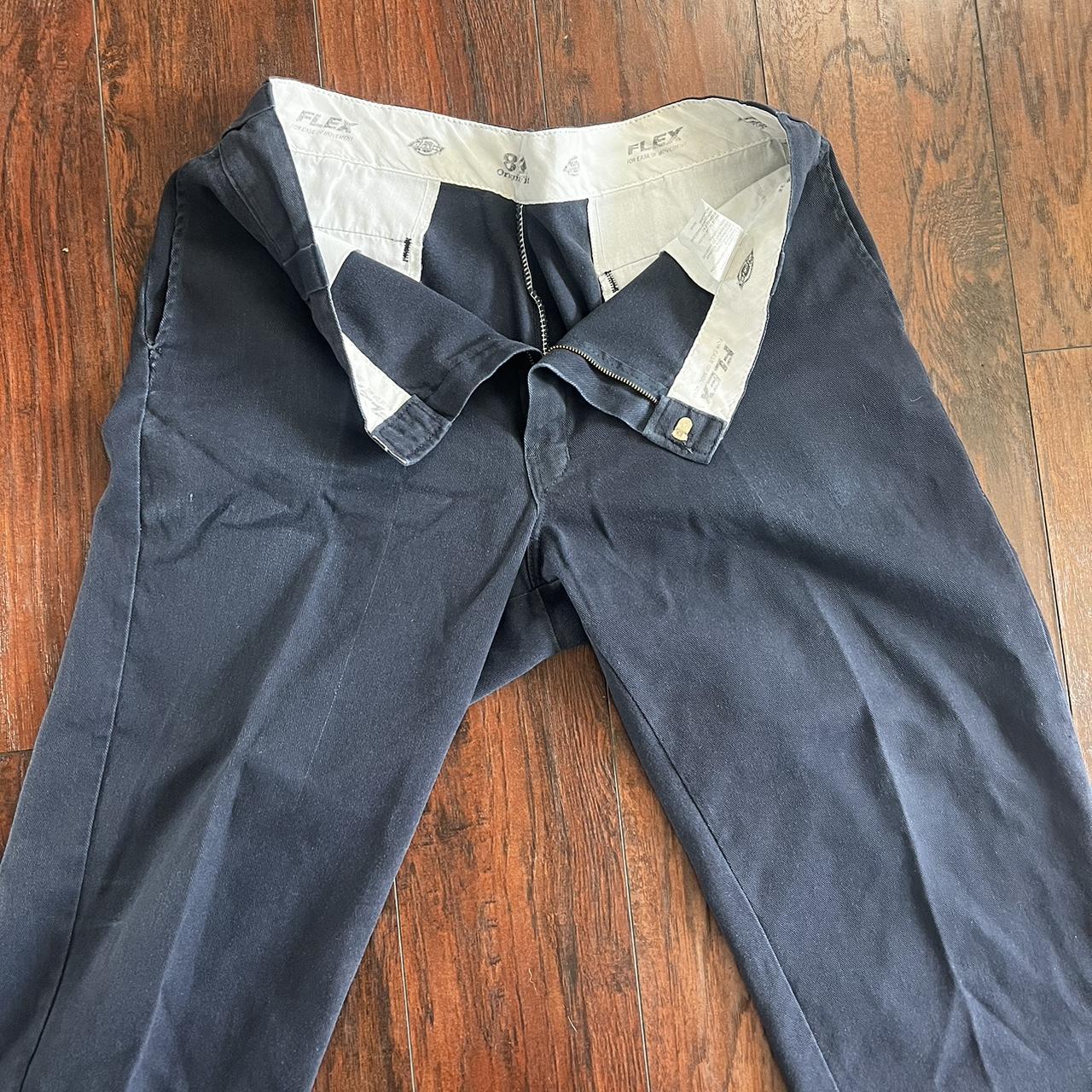 874 Dickies Navy Blue Pre Loved 38x30 Same Day Depop