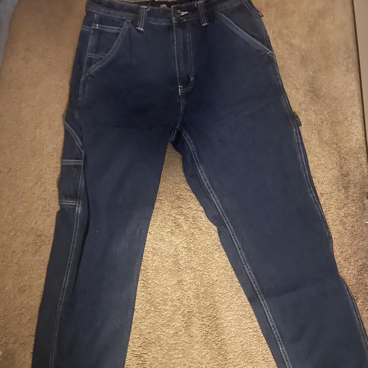 Vans Carpenter Jeans Like Dickies #vans #affliction... - Depop