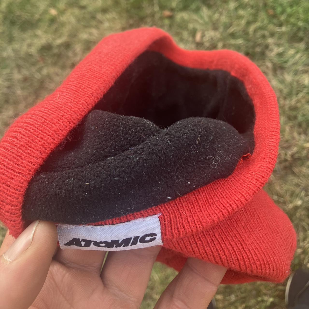 Atomic Fleece Lined Hat - Depop