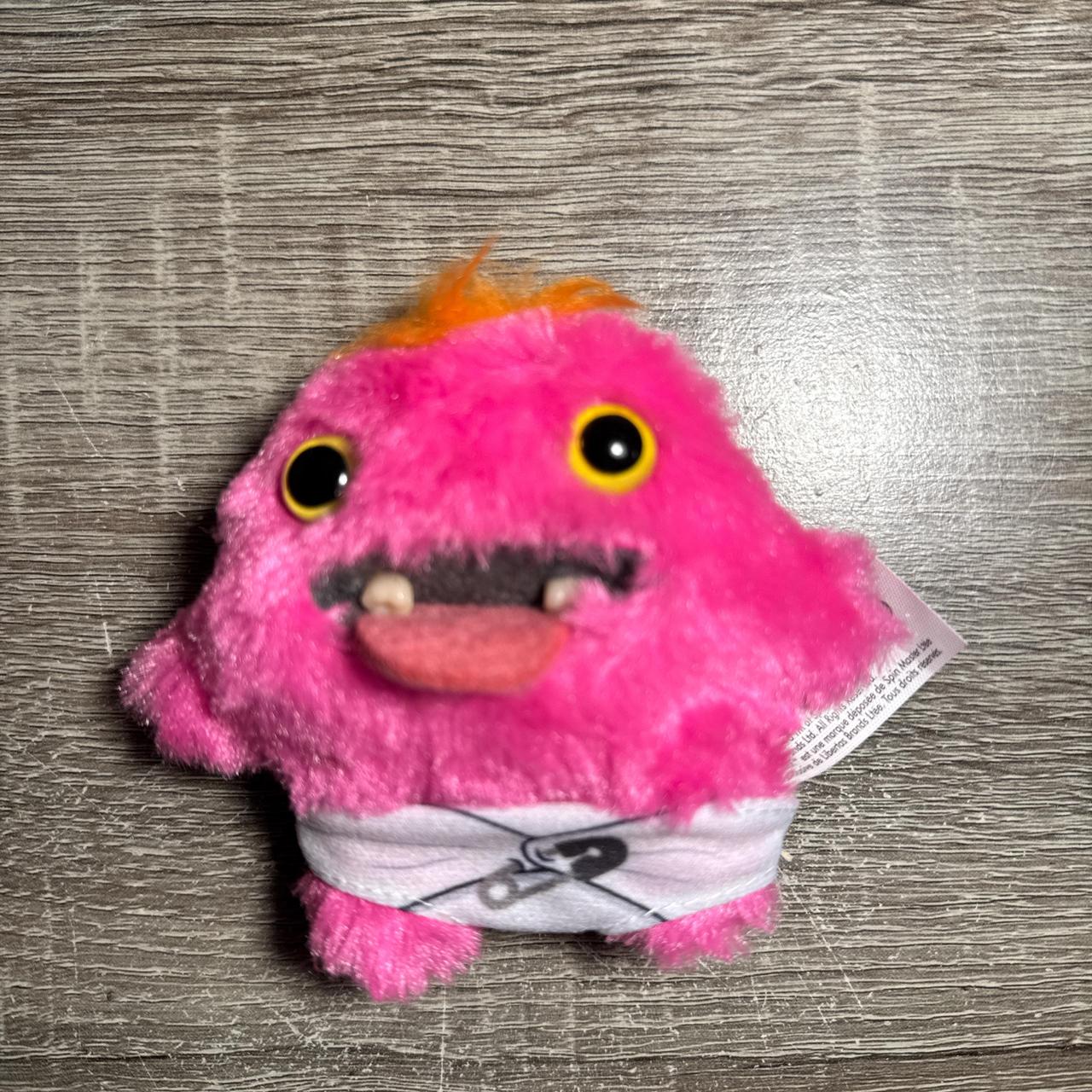 Pink and orange baby fuggler plush toy #Fuggler... | Depop