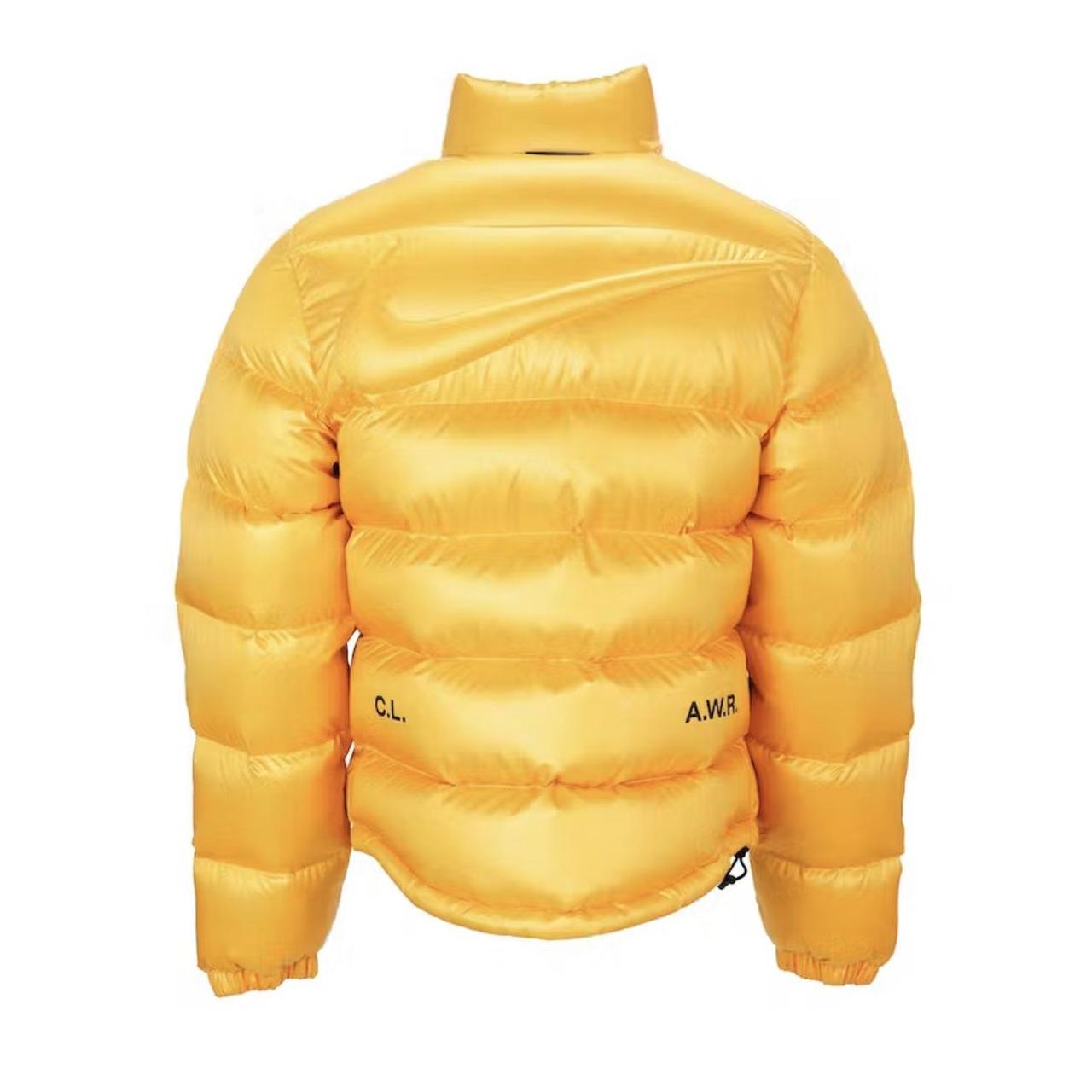Drake x Nike NOCTA Puffer Jacket Yellow Size... - Depop