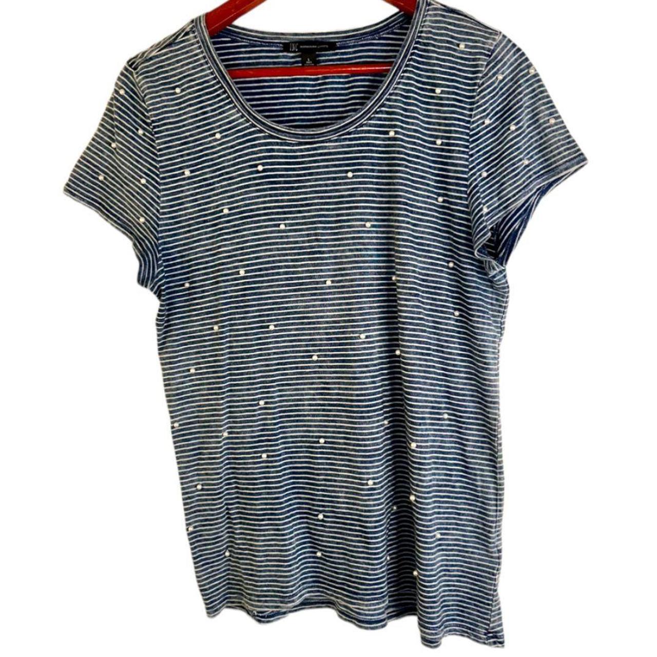 Item: INC International Concepts Womens Large Navy... - Depop