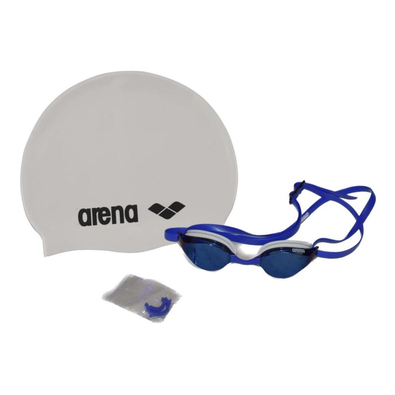 Swimming Cap and Goggles Bundle || Made by Speedo,... - Depop