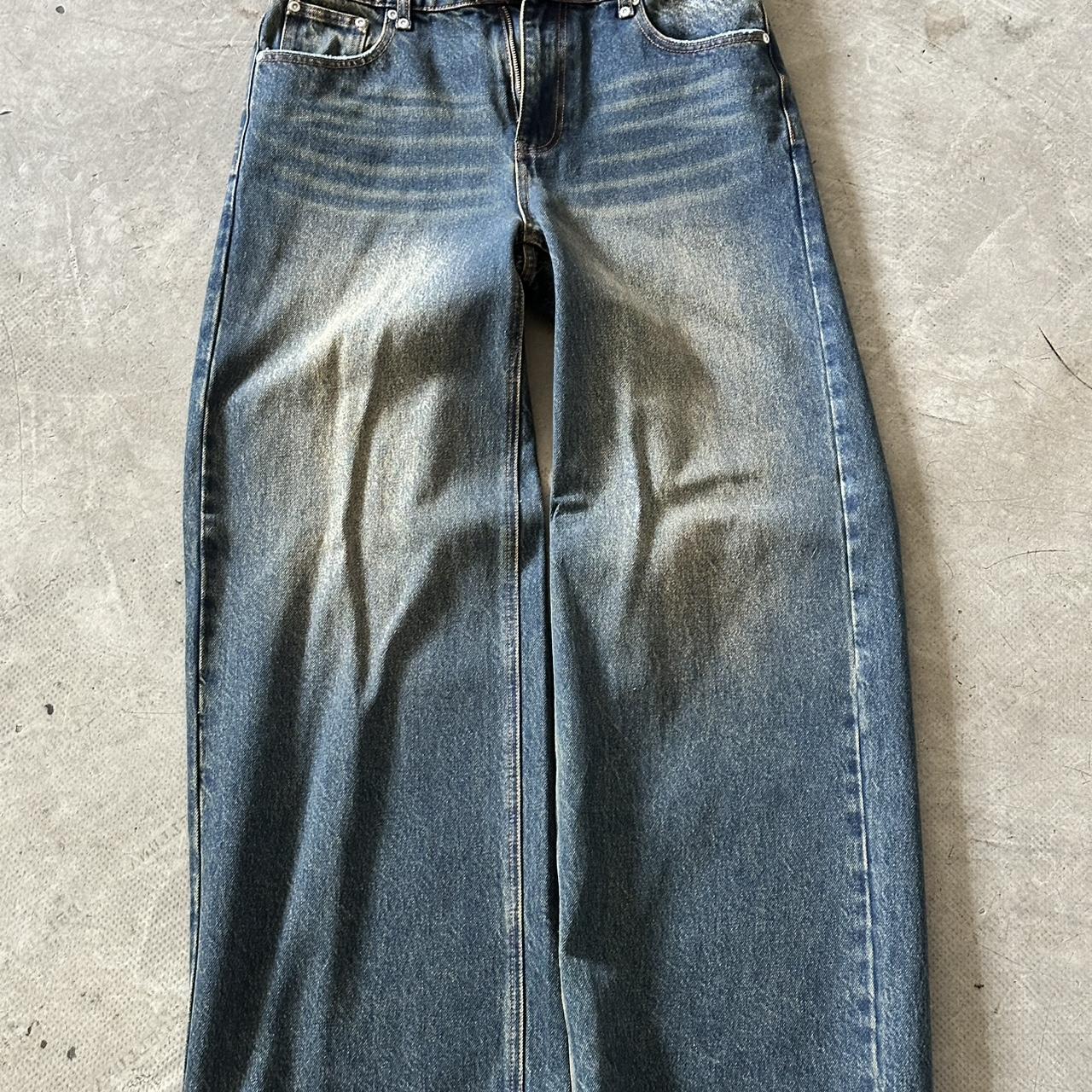 Non-Foya denim blue wash Never worn Size: 32x32 $100... | Depop