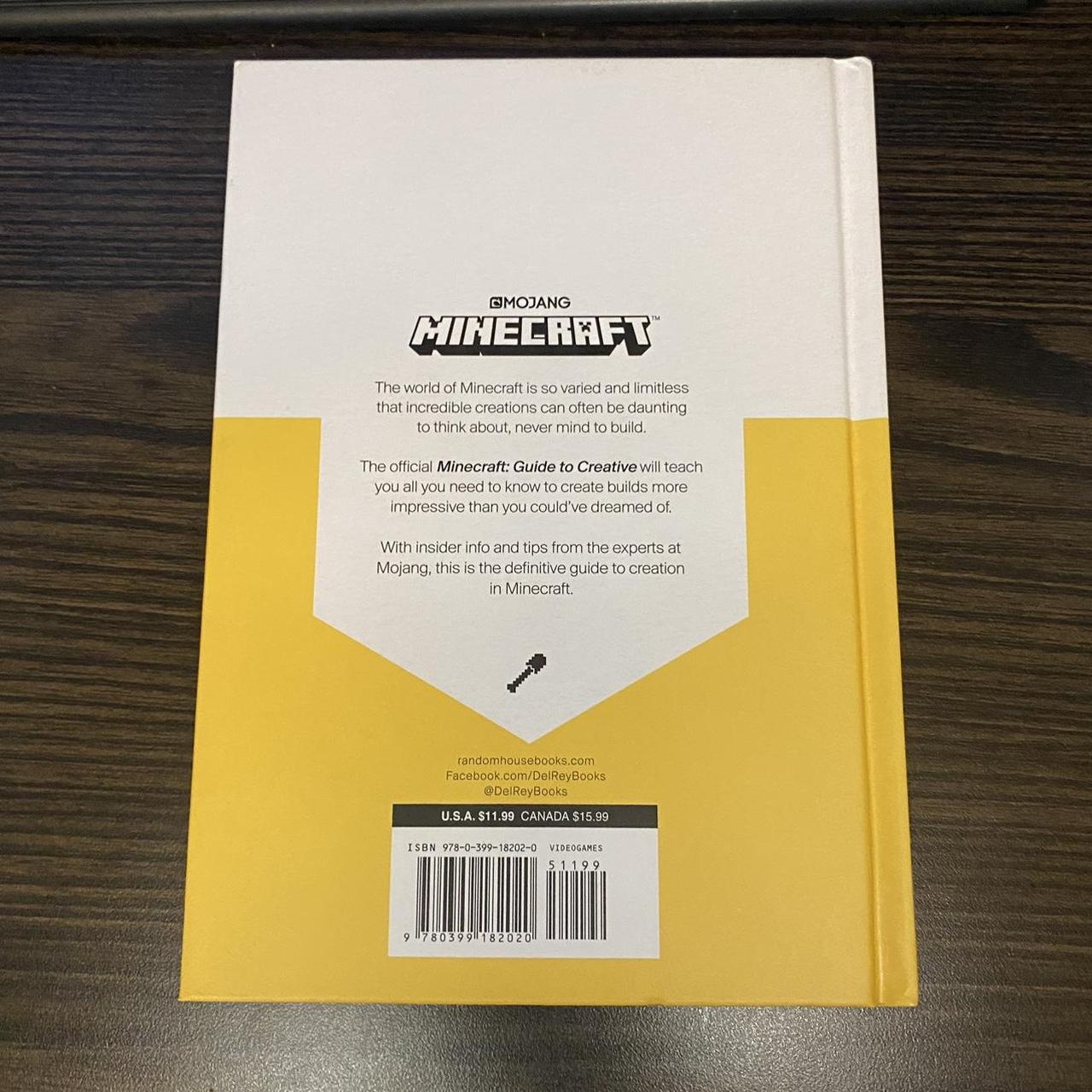 Minecraft: A Guide To Creative - Mojang PRELOVED... - Depop