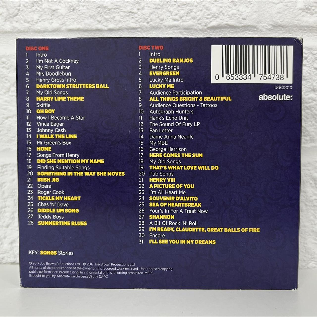 Joe Brown CD Collection Album Just Joe Genre Rock... - Depop